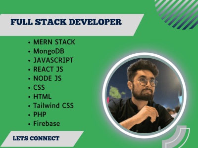 Full Stack web Developer for MERN Stack | JavaScript | Next.js ...