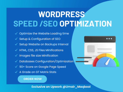 WordPress Speed Optimization & SEO Optimization | Upwork