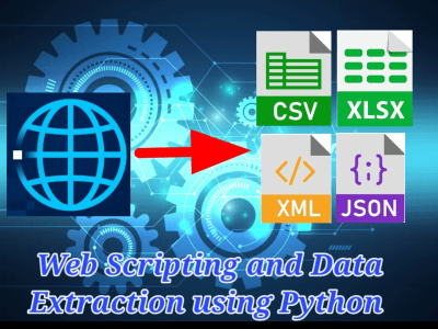 Website scripting and data extraction using python | Upwork