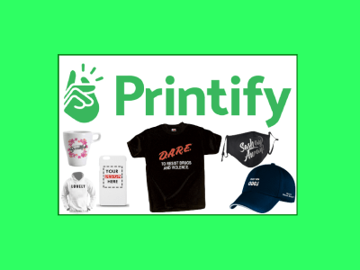 Printify, Printful, Spod store setup with unique designs | Upwork