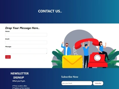 Html , css web page design | Upwork