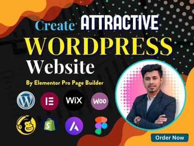Modern responsive WordPress website design & redesign using elementor pro | Upwork