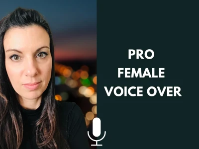An authentic pro female voice over | Upwork