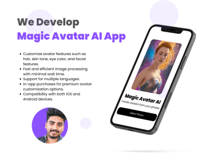 Artificial intelligence avatar app development in Flutter | Upwork