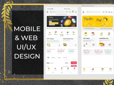 UI UX design, Mobile App UI wireframe, Website Prototype, Figma to ...