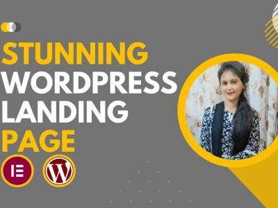 Responsive WordPress with a stunning landing page using elementor pro | Upwork