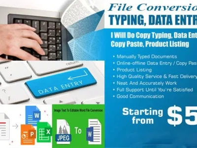 Perfect data entry operator and VA | Upwork