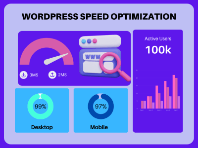 A lightning-fast WordPress website with our optimization services | Upwork