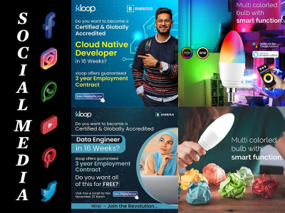 Social media posts for the digital platforms. | Upwork