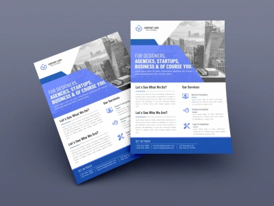 A professional flyer/one pager for your company or business | Upwork