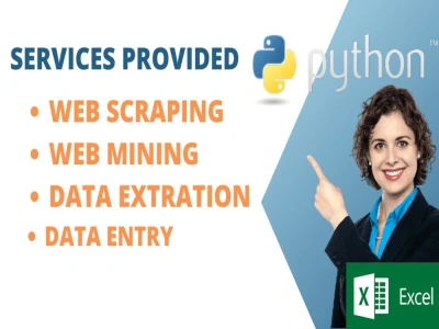 Web Scraping, Data Extraction, Data Scraping, and Web Automation service | Upwork