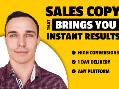 Creative sales copy that triggers sales instantly | Upwork