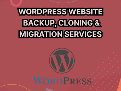 Backup, cloning and migration services for your WordPress site | Upwork
