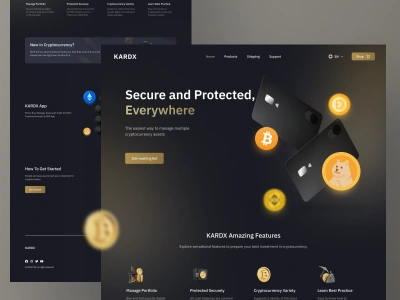 Modern & Professional UI design for your Home Page Website | Upwork