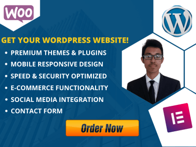 A Responsive WordPress Website Design/Re-design for your Business | Upwork