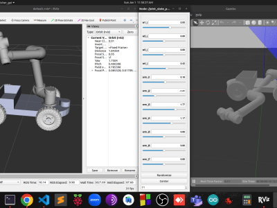 Simulation of custom Robot/URDF in ROS(Robot Operating System) | Upwork