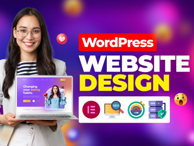 Responsive WordPress website design using elementor | Upwork