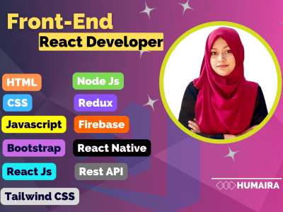 A frontend developer with react js, redux and node js | Upwork