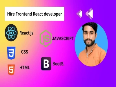 Frontend Developer | React developer | React js , HTML , CSS | Upwork