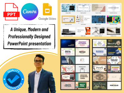 A Unique, Modern & Professionally Designed PowerPoint presentation | Upwork