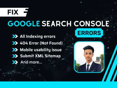 To fix google search console errors and index coverage issues | Upwork