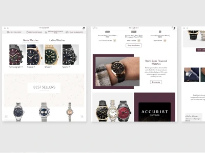 An entire UX / UI package, web/tablet/mobile optimised | Upwork