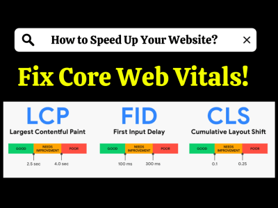 Google Page Speed , Core Web Vitals, Mobile Usability issues fixed | Upwork