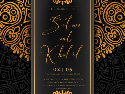 A perfect Invitation card for your event | Upwork