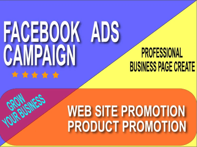 Facebook Ads Campaign for your business promotion, website promotion ...