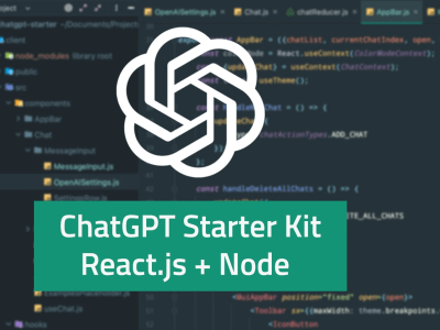 ChatGPT Starter Kit with React.js + Material UI + Node | Upwork