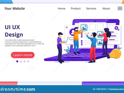 A responsive website UI/UX design | Upwork