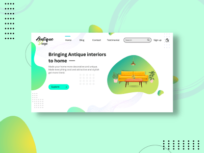 A responsive landing page design | Upwork