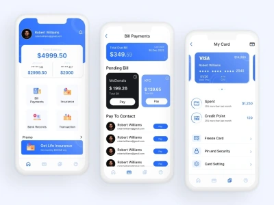 Attractive mobile app UI UX design for your mobile application | Upwork