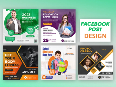2 awesome Facebook post design | Upwork