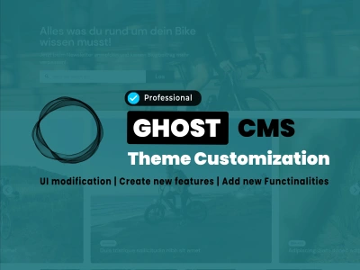 Customize your ghost cms blog theme | Upwork
