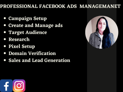 "Effective Facebook and Instagram Account Management and Ads Setup ...