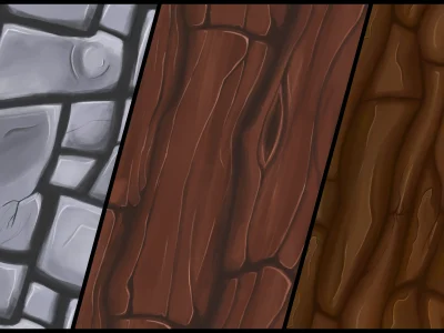 A custom, hand-painted texture for your game project | Upwork