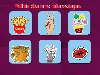 Sticker design for your ideas | Upwork