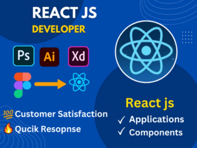FIGMA/PSD/XD To React JS | Front End Developer | Upwork