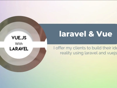 A web application with the laravel and vuejs | Upwork