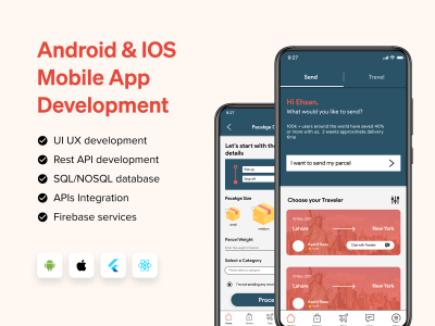 Android app development and iOS app development using flutter | Upwork