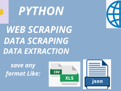 Data Scraping/Web Scraping and build Web Scraper using PYTHON | Upwork