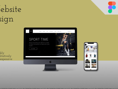 Modern website design in Figma | Upwork