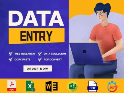 Quick data entry, copy paste, web research and excel data entry | Upwork