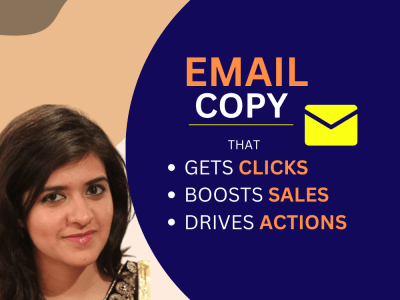 A high converting email sales copy | Upwork