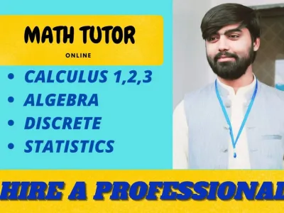 A online math tutor for calculus ,algebra, and statistics | Upwork
