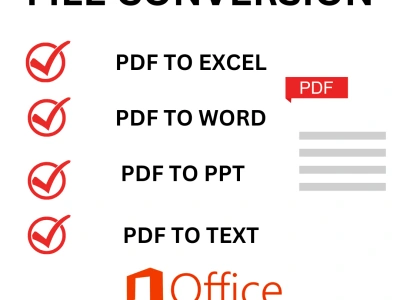 PDF to Word/Excel conversion | Upwork