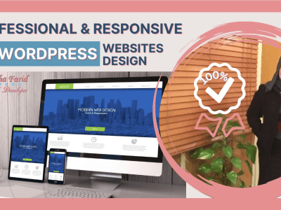 A stunning modern responsive wordpress website | Upwork
