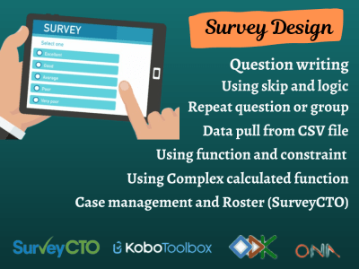 A perfect survey tool for data collection using SurveyCTO, ODK ...
