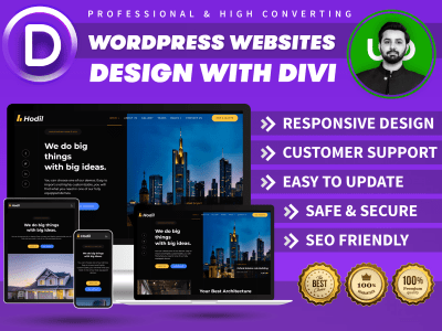 Divi |Divi Theme|Divi WordPress|Divi Expert|Divi Developer|Divi Designer | Upwork